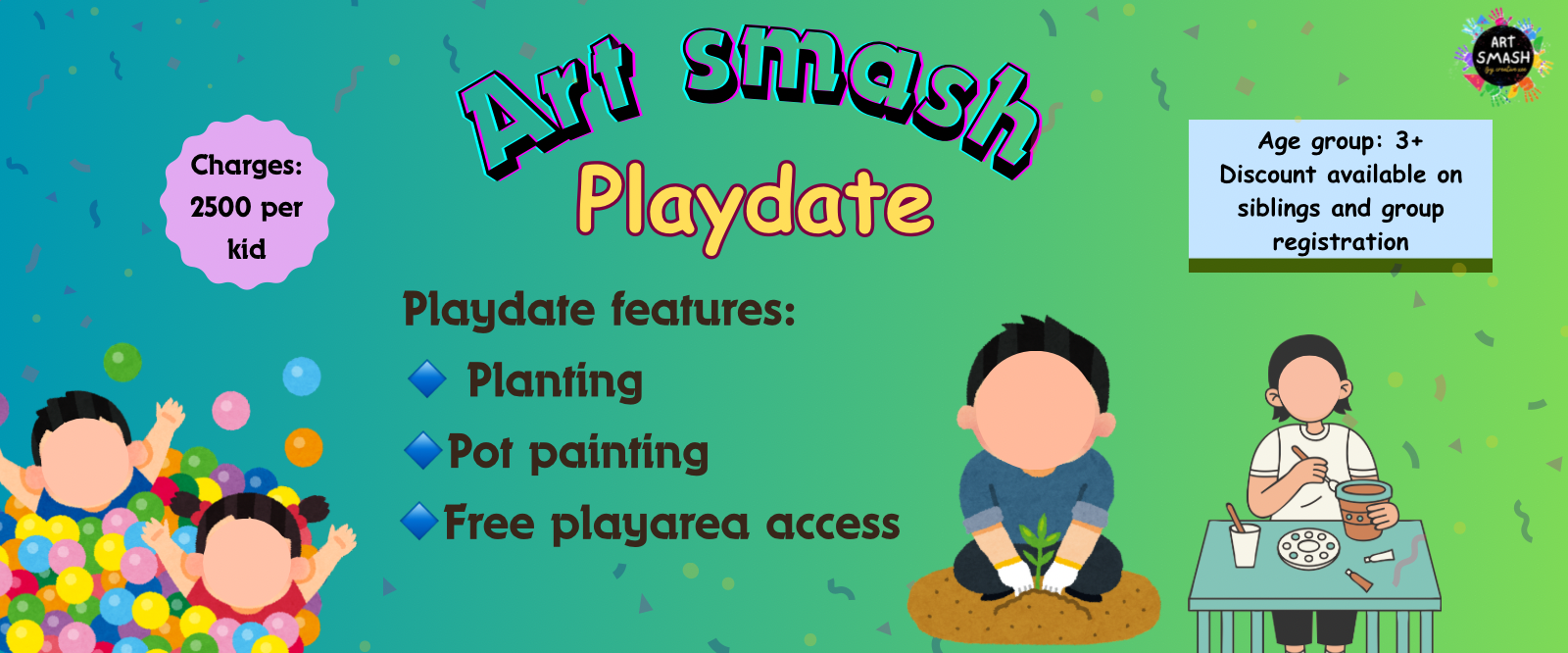 Art Smash Playdate